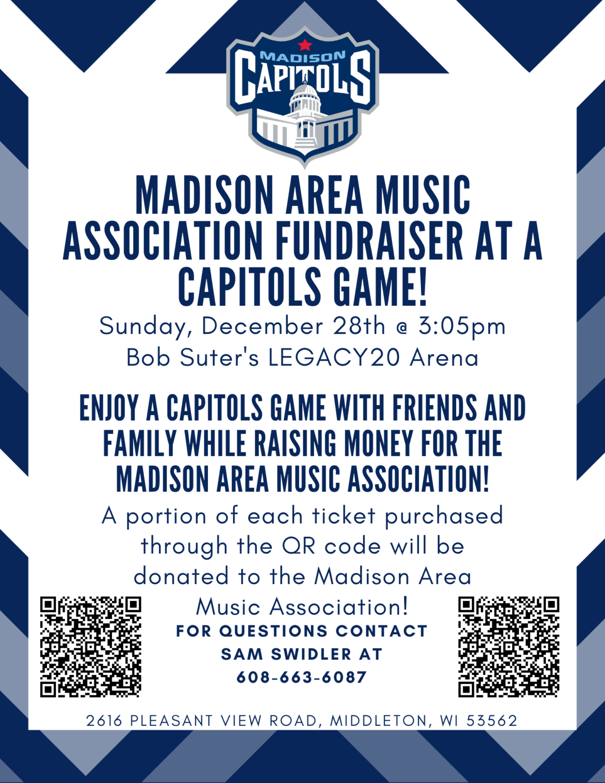 Madison Capitols Fundraiser – Mittens and MAMA - The MAMAs